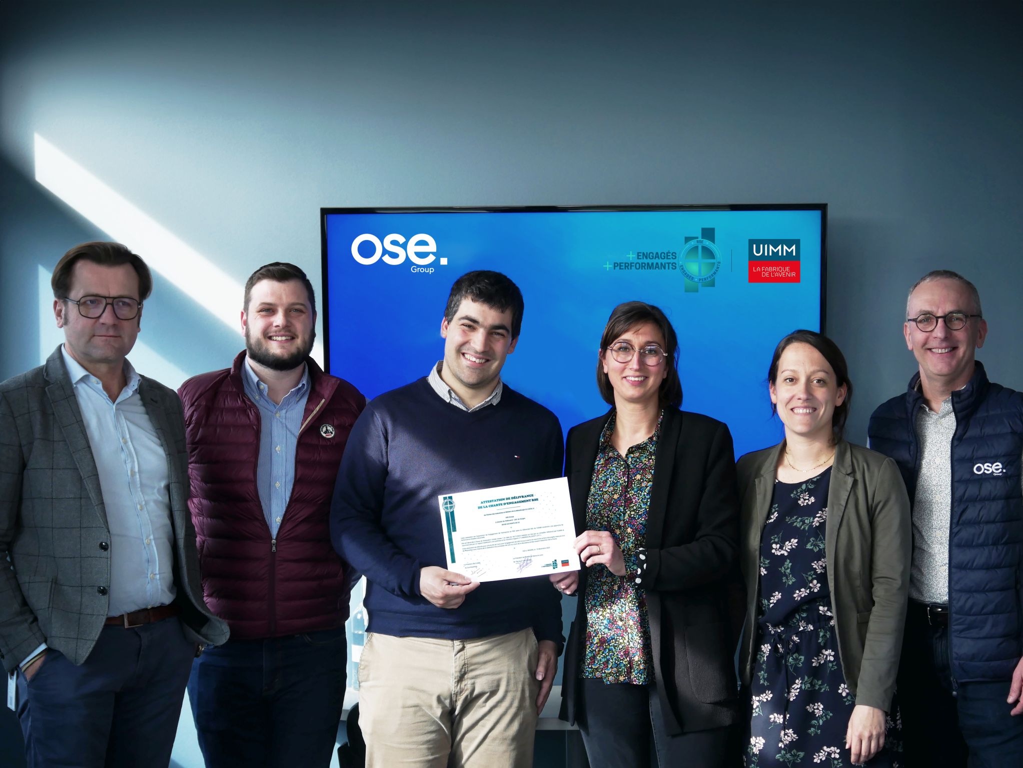 OSE Group x UIMM : CSR Commitment Charter - OSE Group